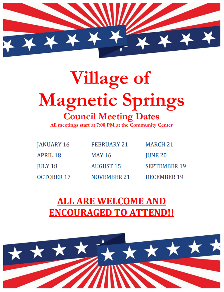 Magnetic Springs, OH – A small town with a big heart